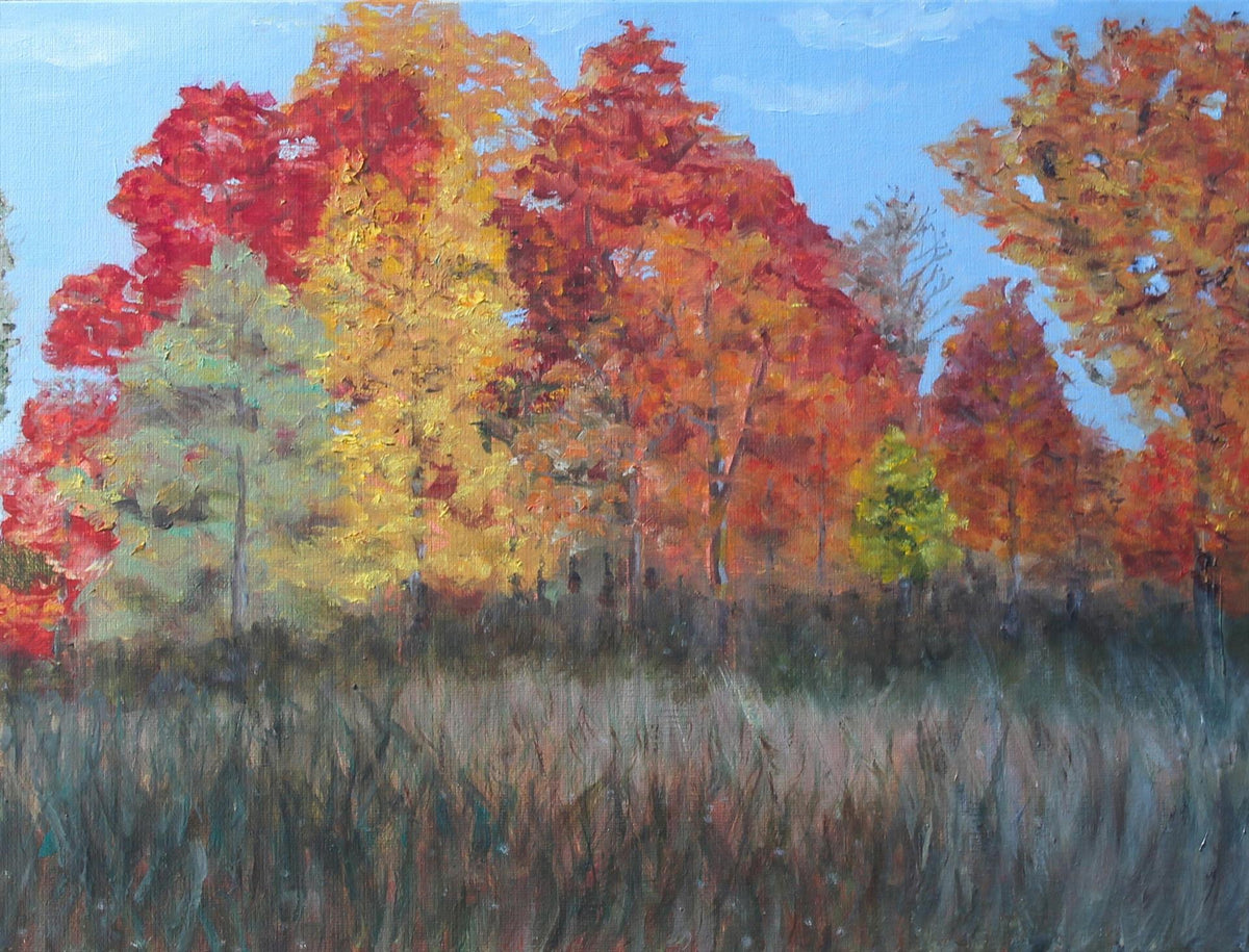 Patricia Browne – Fall Colors at Miami Woods – The Palette and Chisel ...